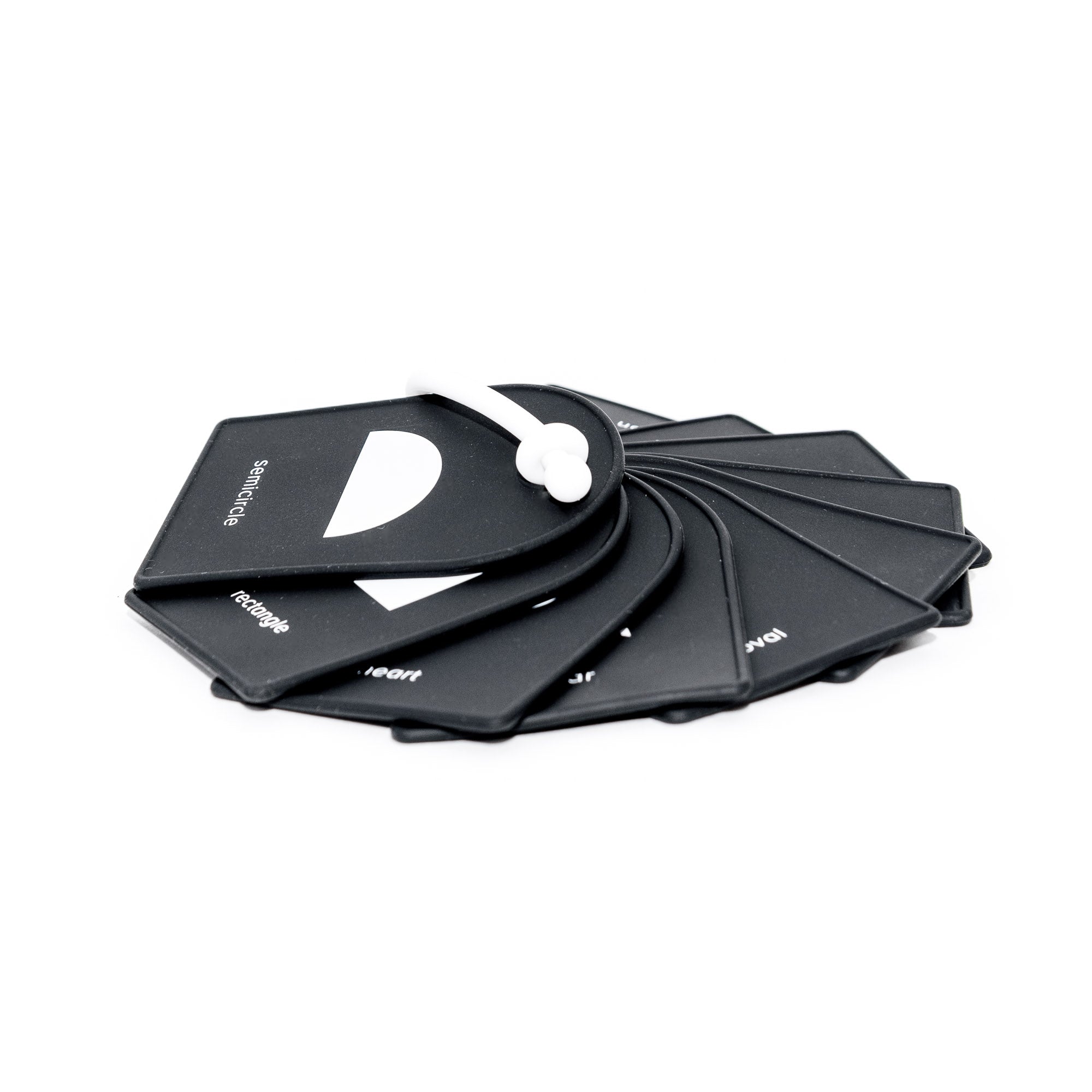 High Contrast Silicone Baby Flash Cards – Ollie+Zara
